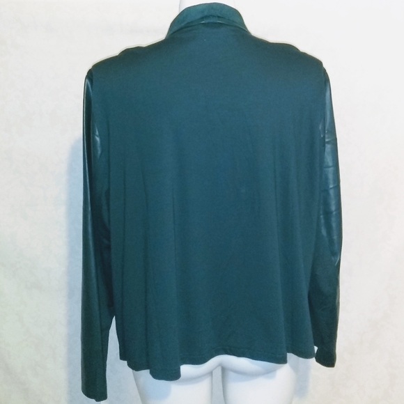 Dress Barn | Jackets & Coats | Dressbarn Forest Green Sweater Jacket 3x ...